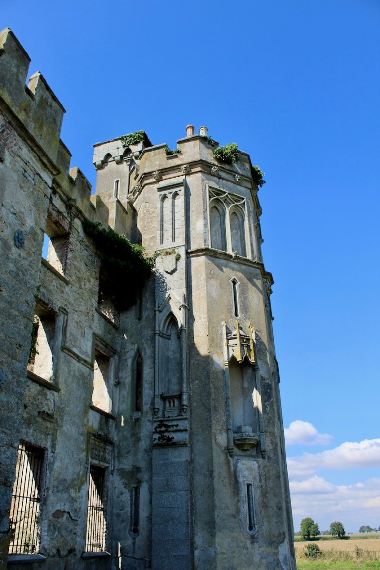 Duckett’s Grove, County Carlow, an impressive ruin and a walled garden ...